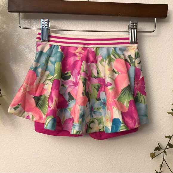 Disney | Bottoms | Disneys Tropical Floral Beach Skort By Jumping Beans ...